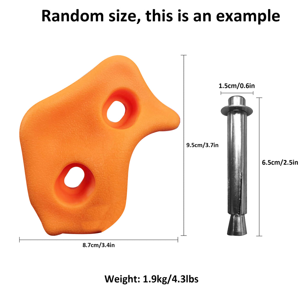 15 Pcs DIY Kids Rock Climbing Wall Holds Set – HEARTDECO