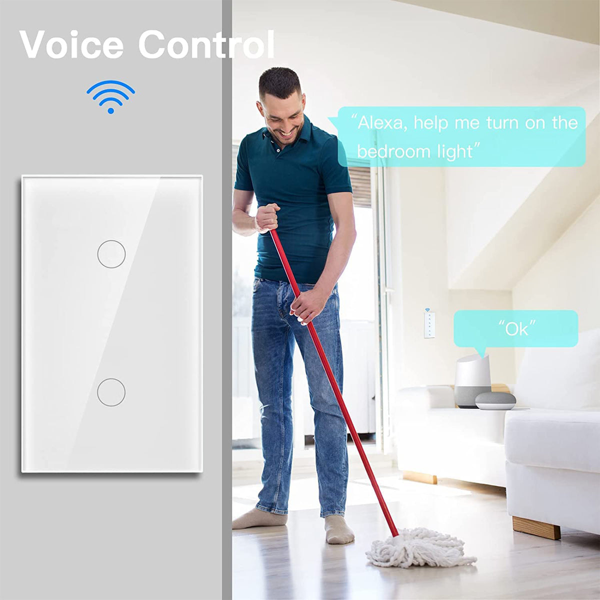 Mix Box Smart Wifi Light Switch - 3 Gang – HEARTDECO