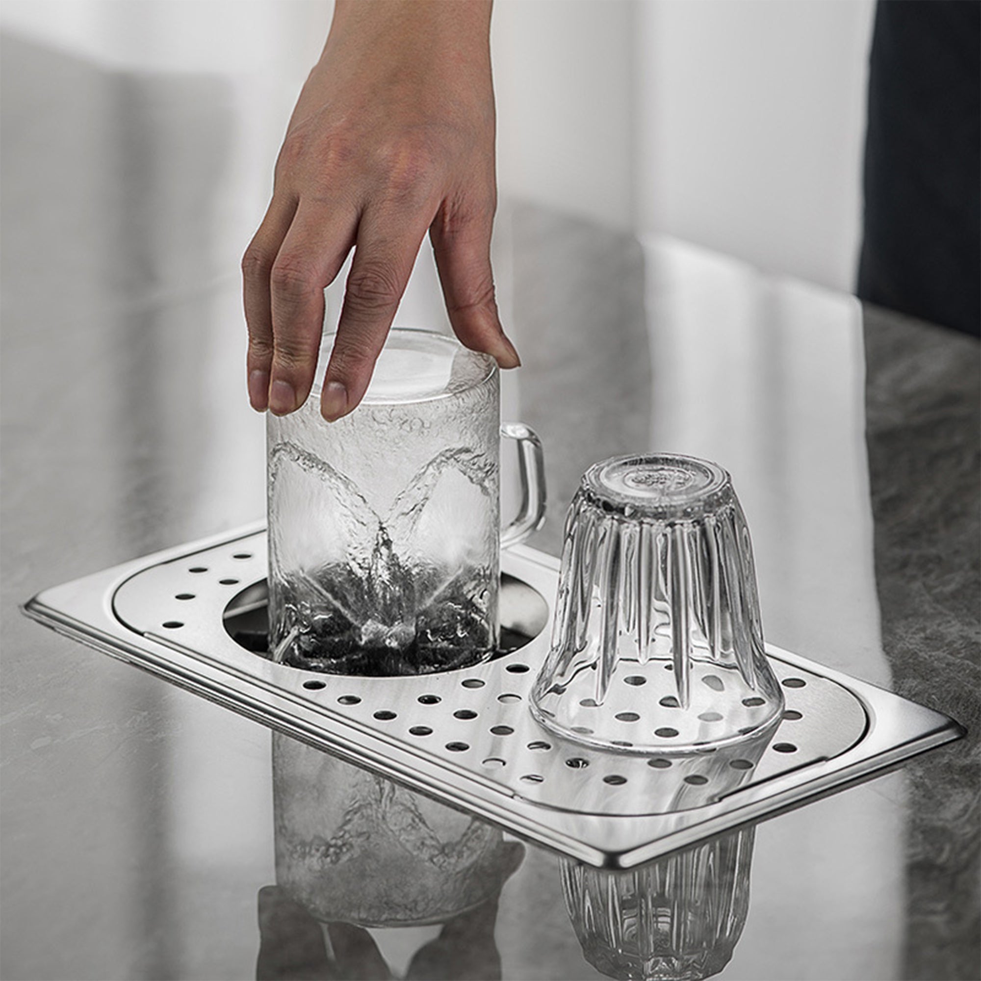 Automatic high-pressure Glass Washer cup Cleaner – HEARTDECO