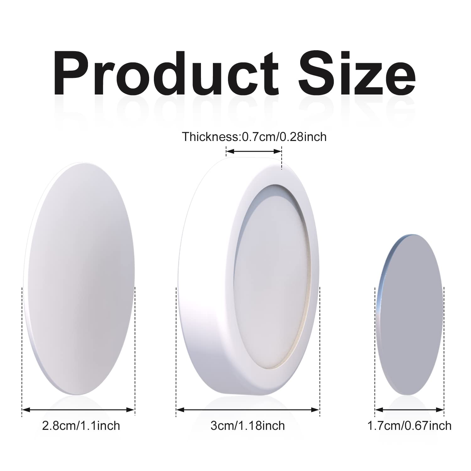 8 Pack Magnetic Remote Control Holder Wall Mount Holders – HEARTDECO