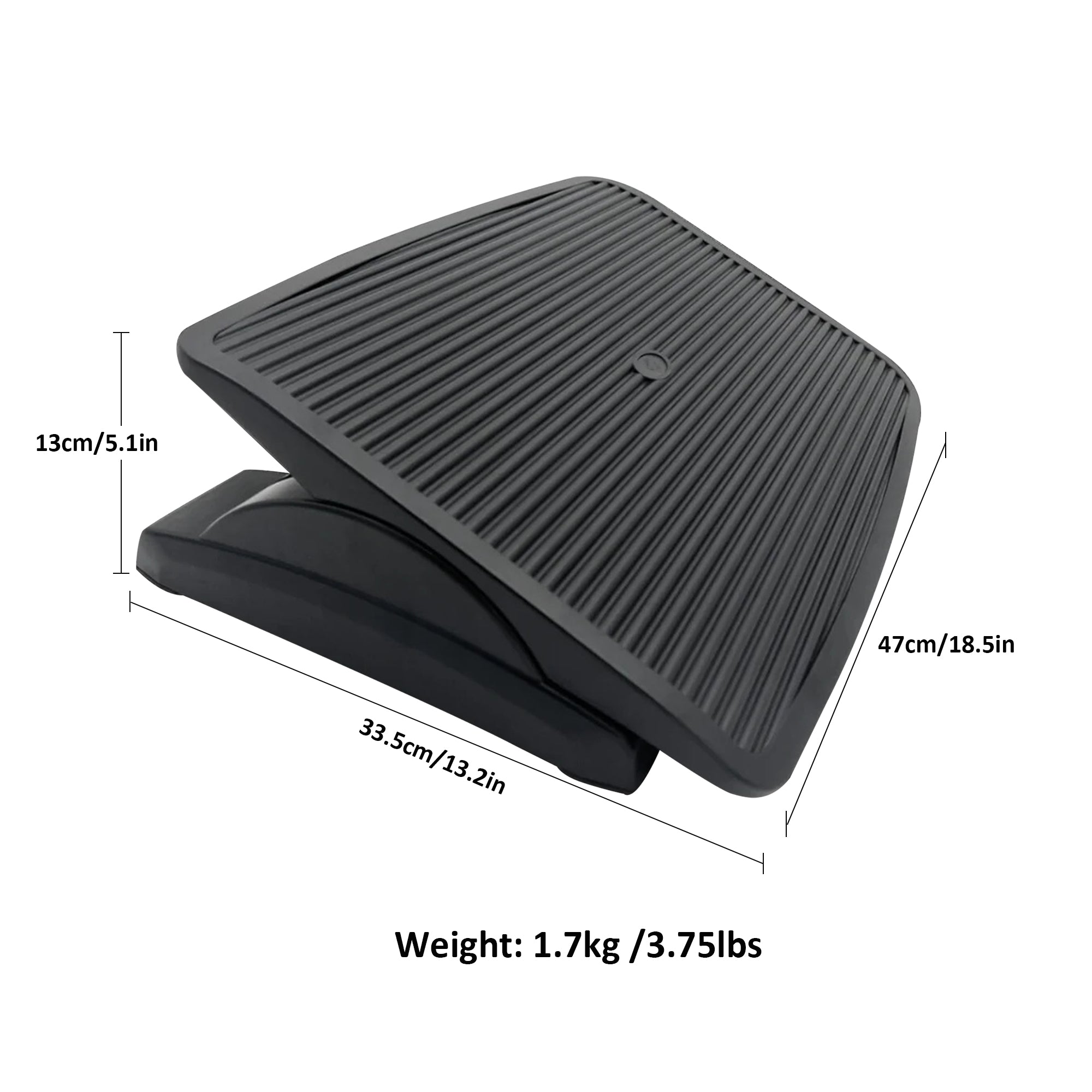 Adjustable Ergonomic Footrest Under Desk Foot Rest For Home Office Wor ...