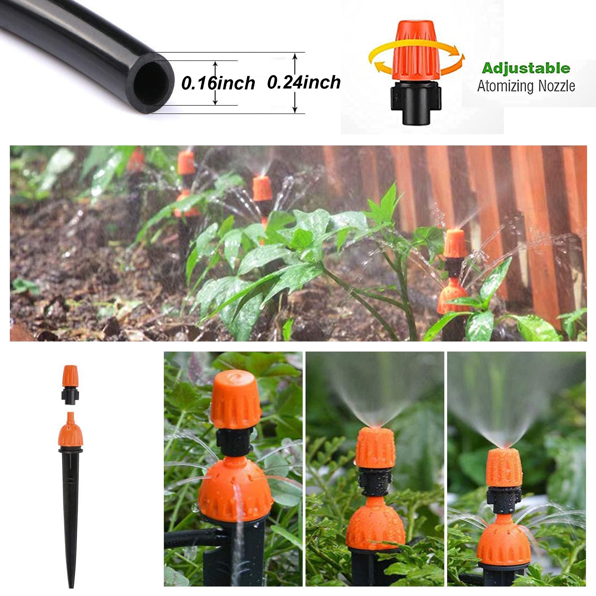 Garden Drip Irrigation System Kit – HEARTDECO