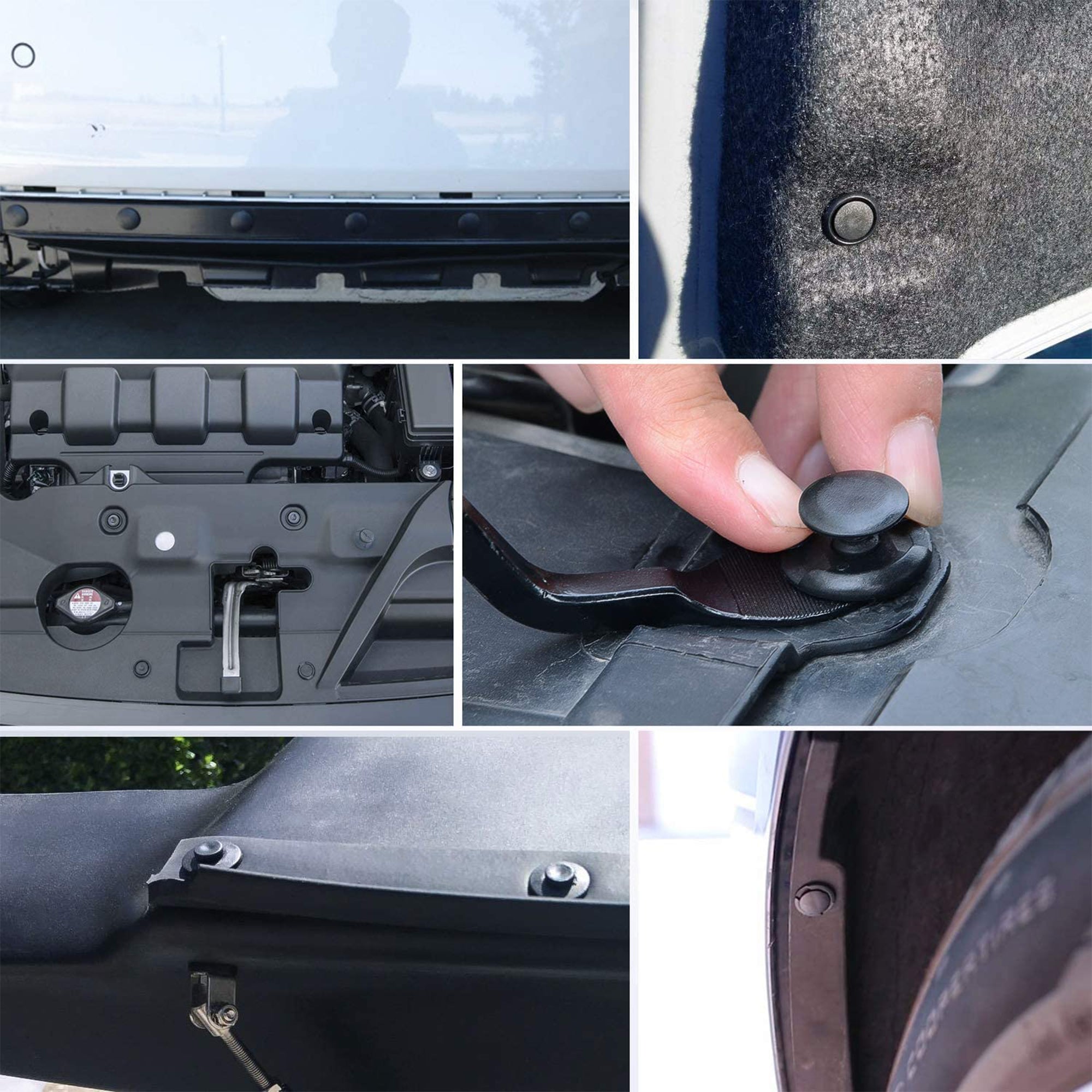 620PCs Replacement Car Retainer Clip Set – HEARTDECO