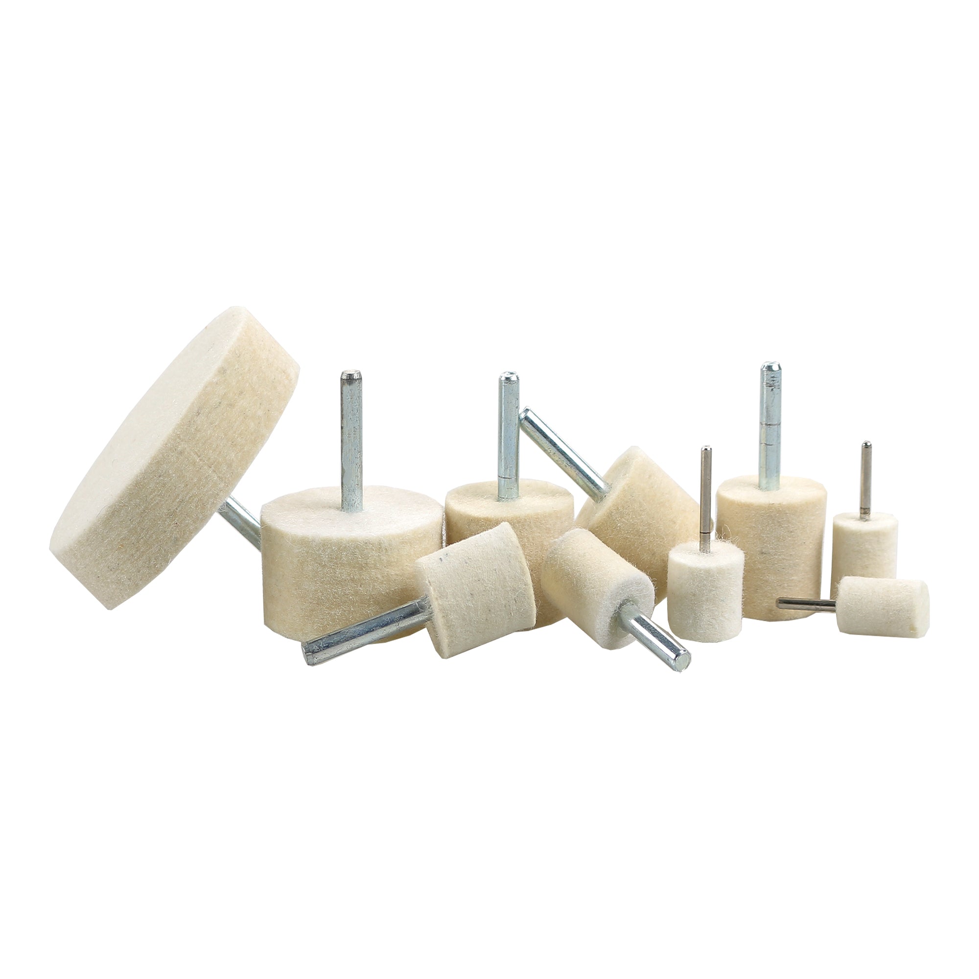 10PCs Wool Felt Polishing Pads Buffing Head – HEARTDECO