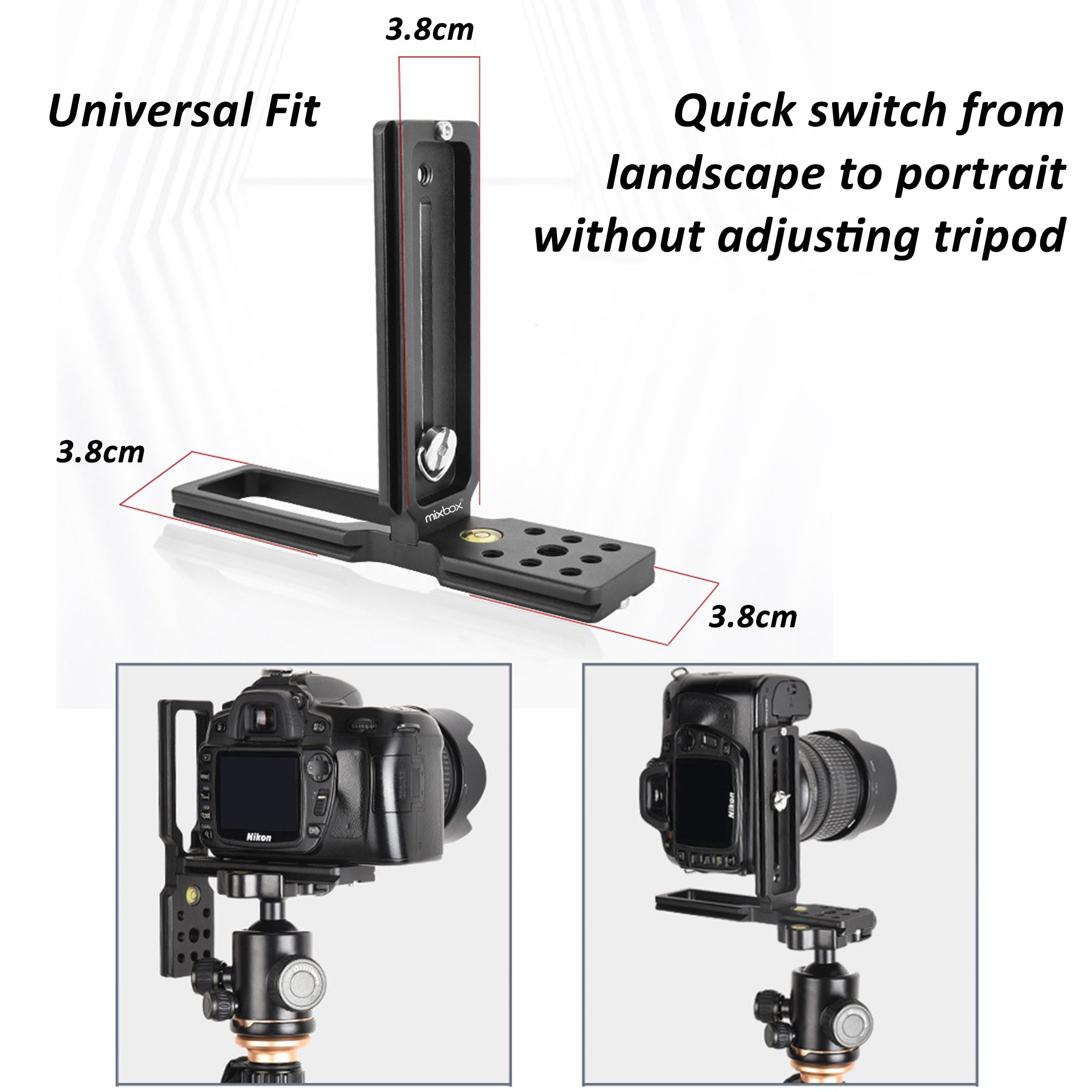 Aluminum T-Bracket Quick Release Camera Plate – HEARTDECO