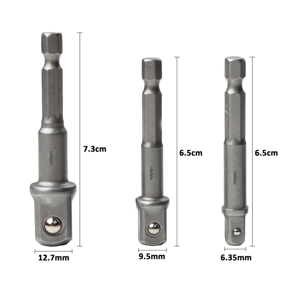6Pcs Hex Socket Drill Bit Adapter – HEARTDECO