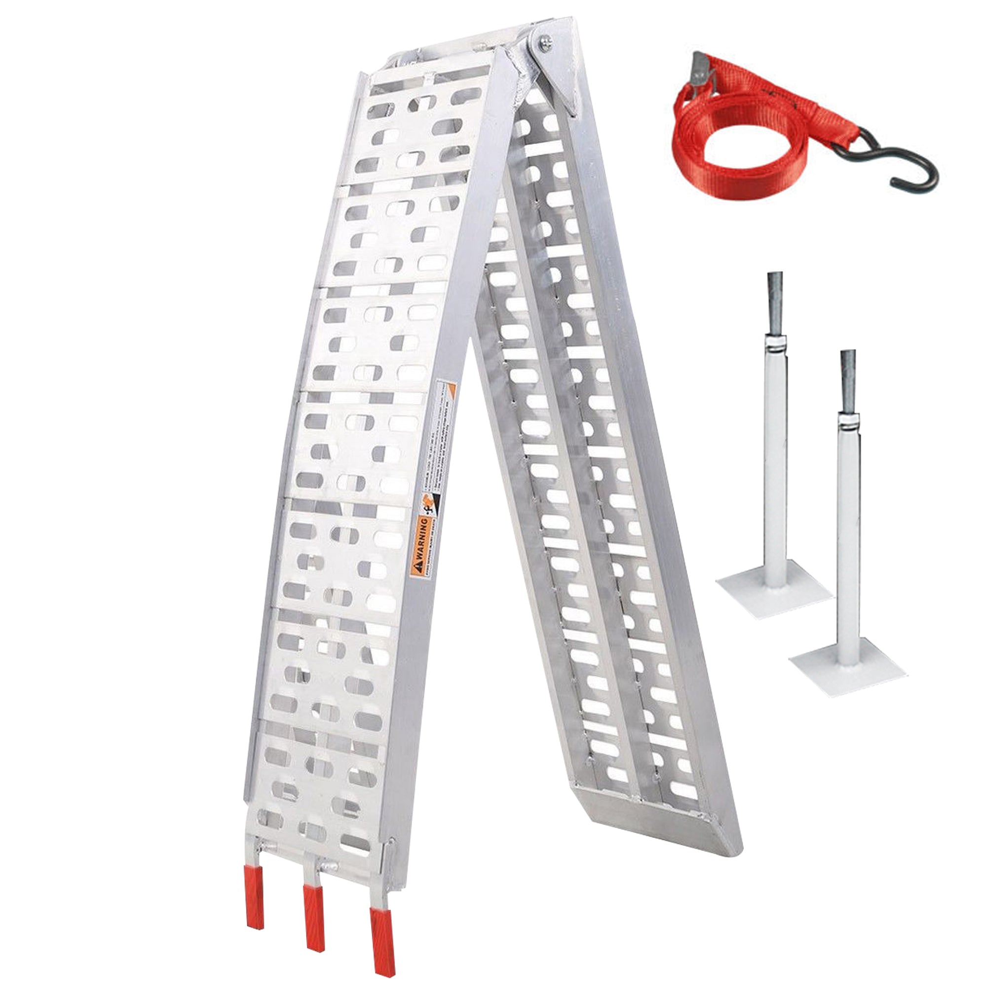 Folding Aluminum Alloy Truck Loading Ramp Motorcycle Ramp – HEARTDECO