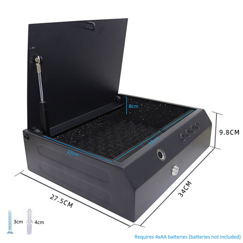 Fingerprint Biometric Lock Safe Box – HEARTDECO
