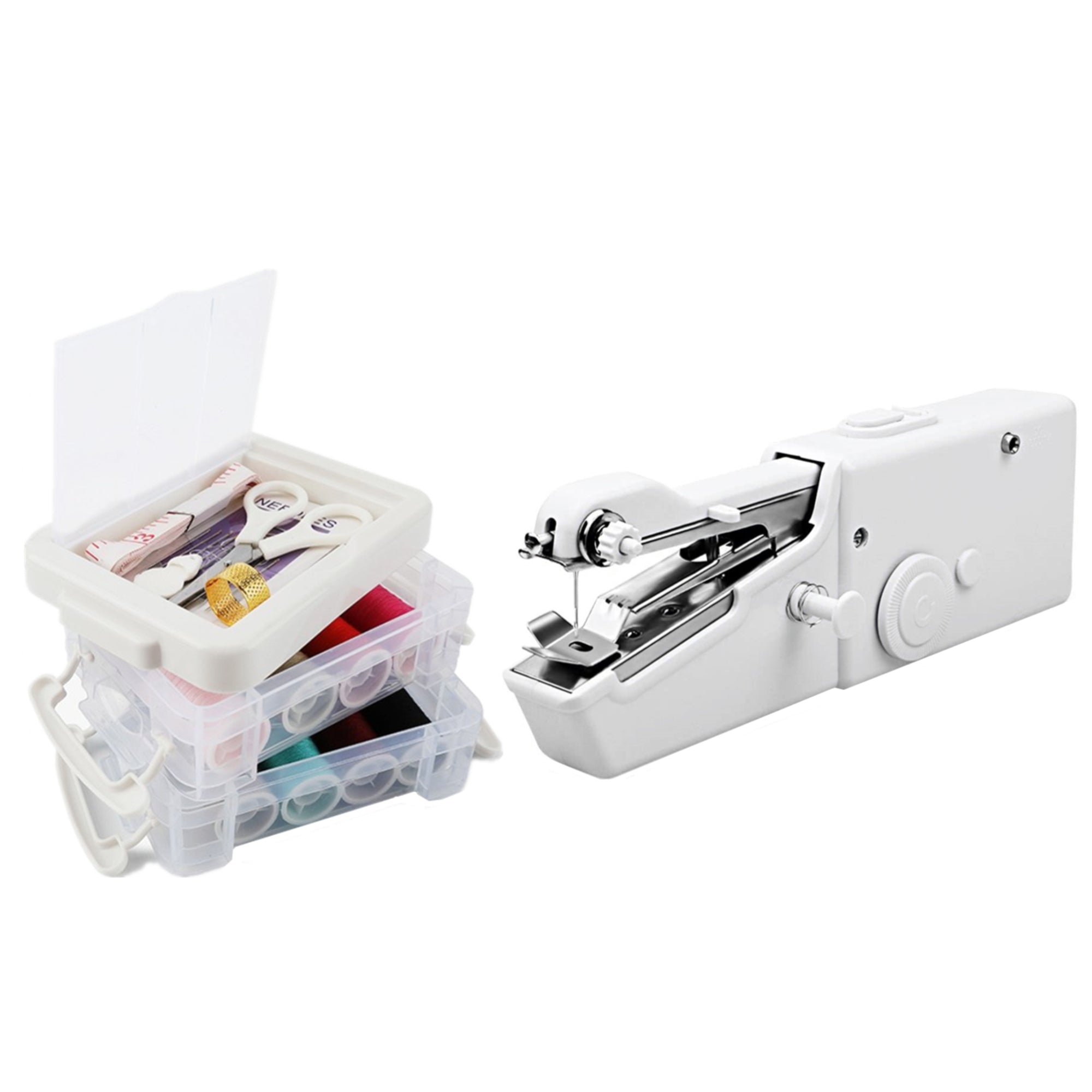 Handheld Sewing Machine & 22Pcs Sewing Kit – HEARTDECO