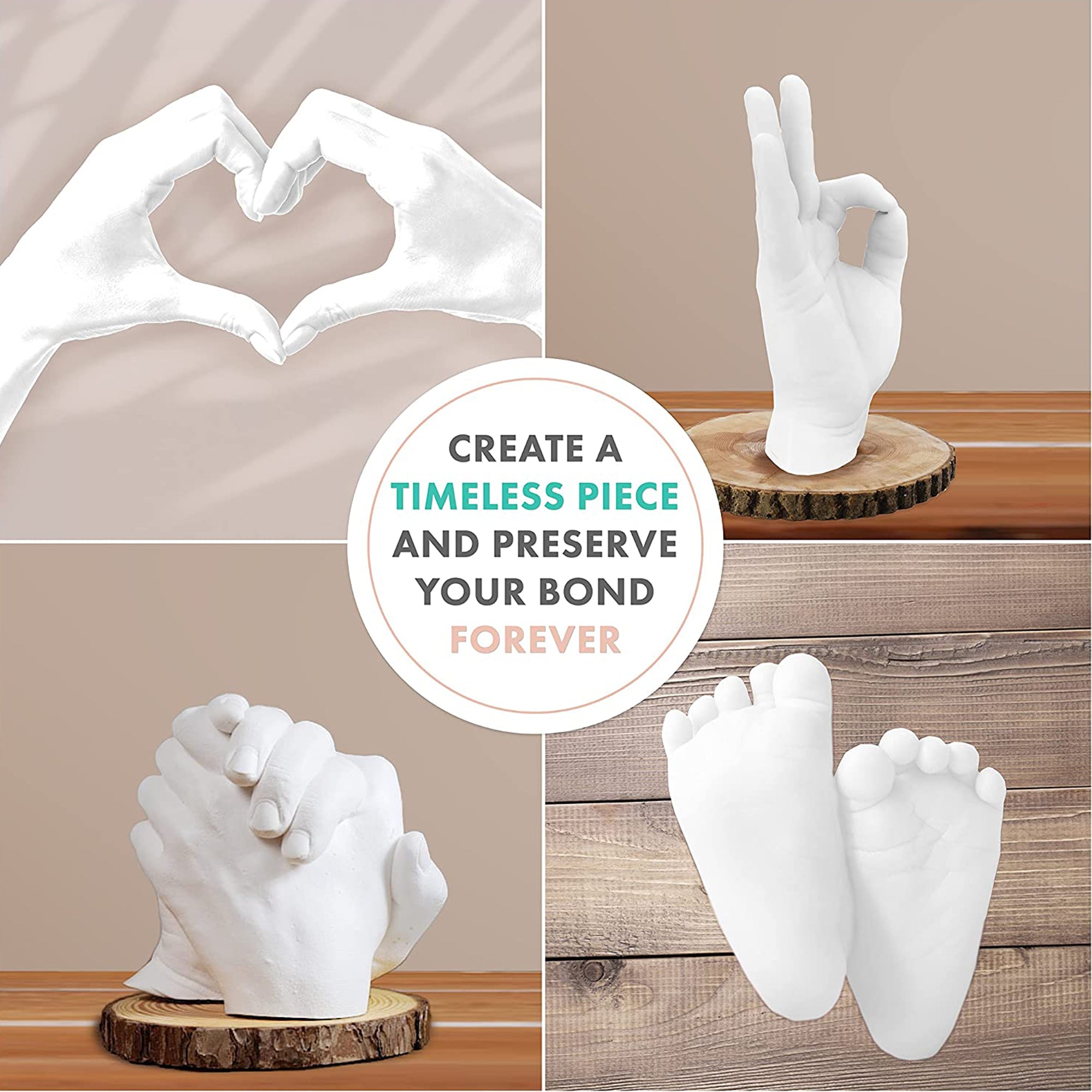 DIY Casting Couple Baby Hand Moulding Kit – HEARTDECO