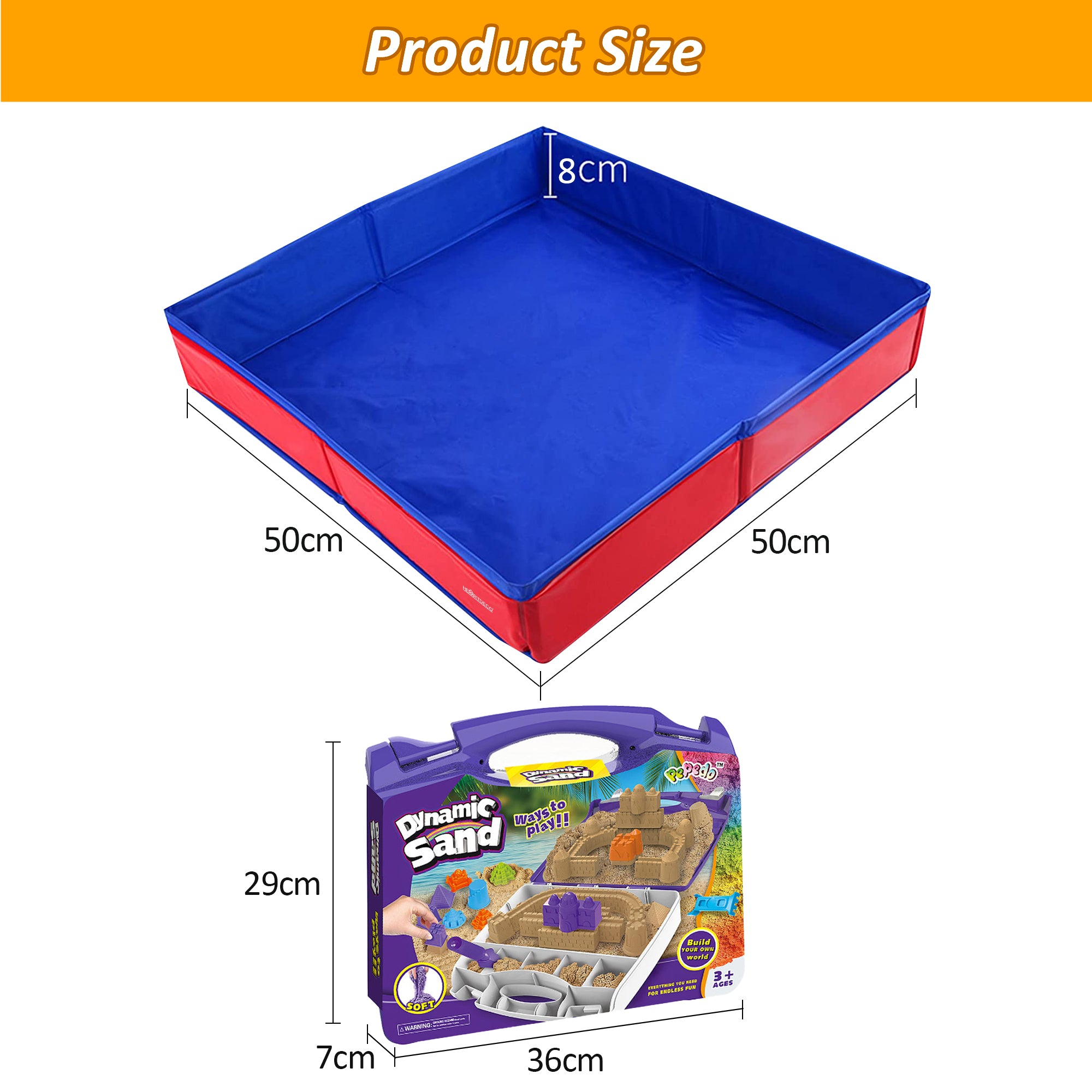 Kids Magic Play Sand Castle Building Kit – HEARTDECO