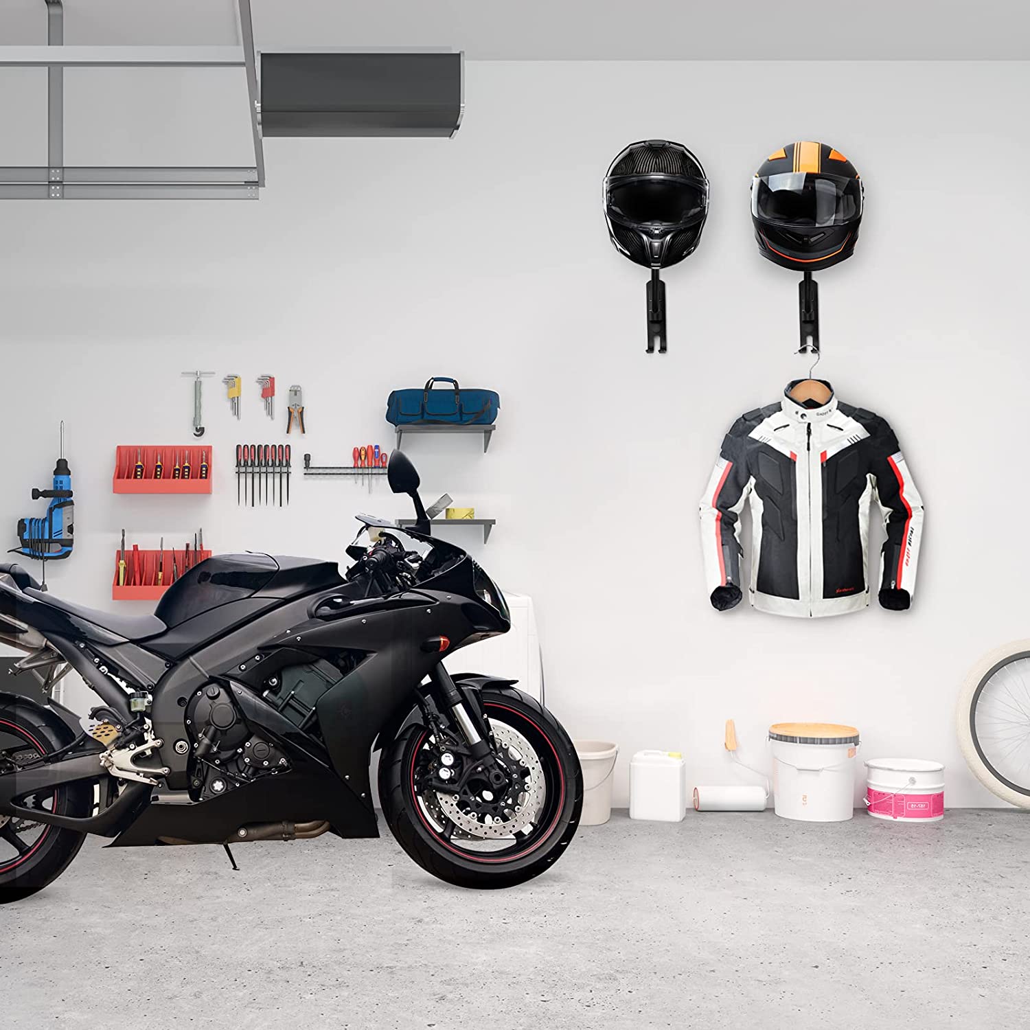 Motorcycle Helmet Holder Rack – HEARTDECO