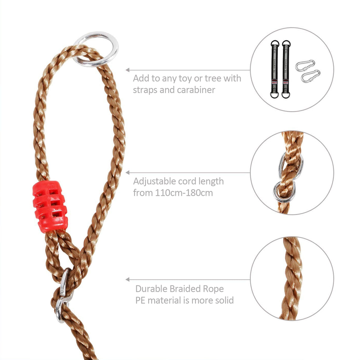 Outdoor Plastic Swing Seat for Children – HEARTDECO