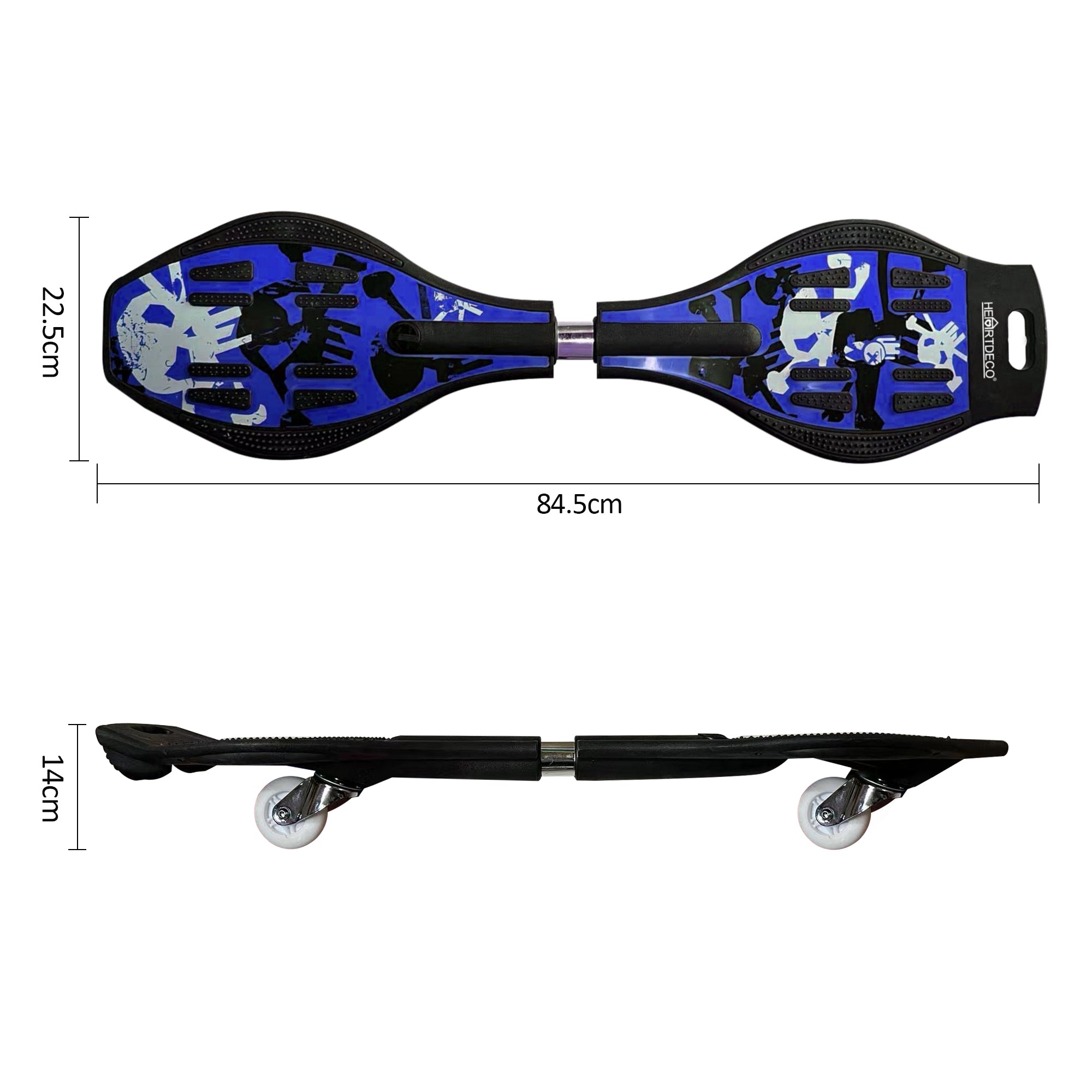 Junior Caster Wave Board J Board – HEARTDECO