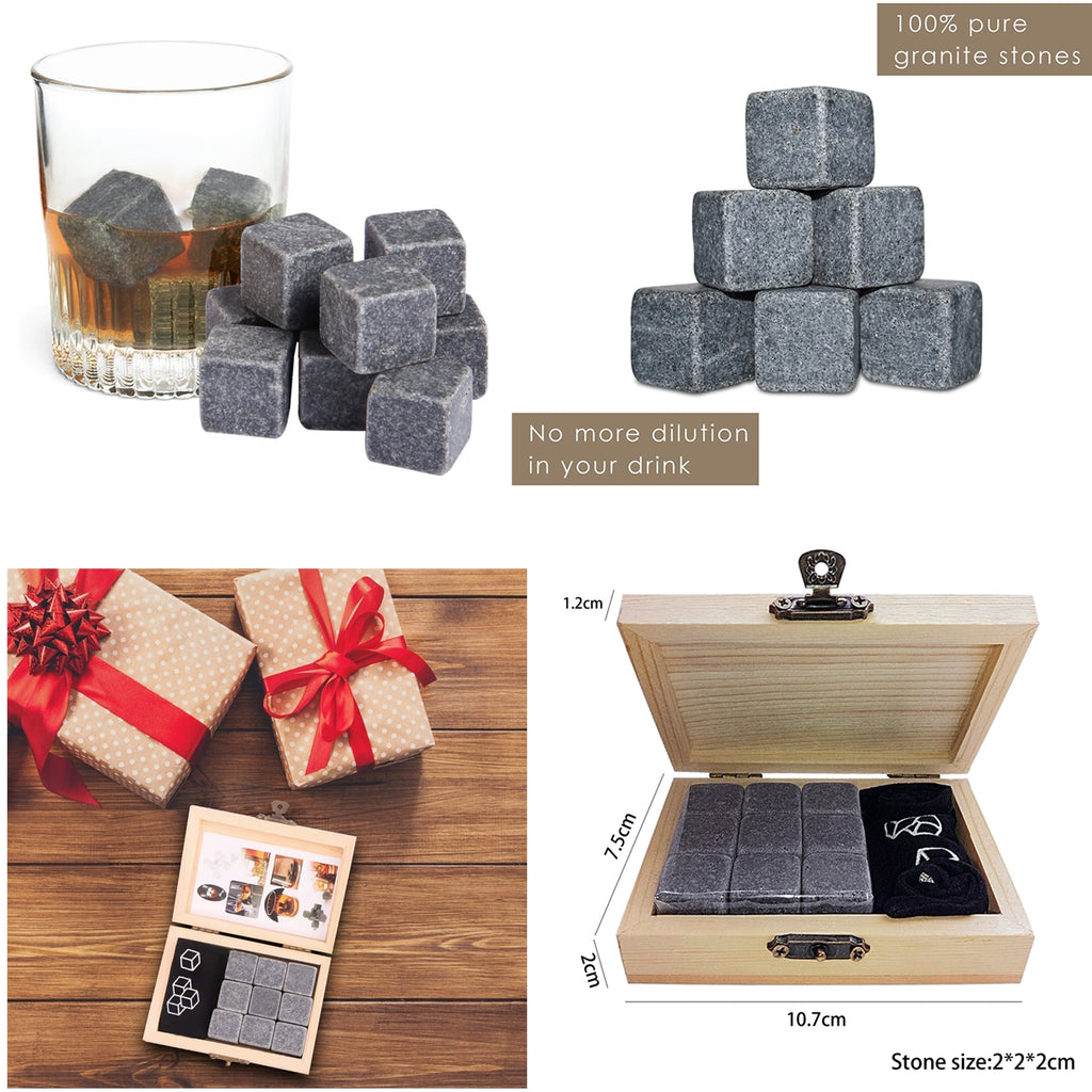 Whiskey Stones Gift Set – HEARTDECO