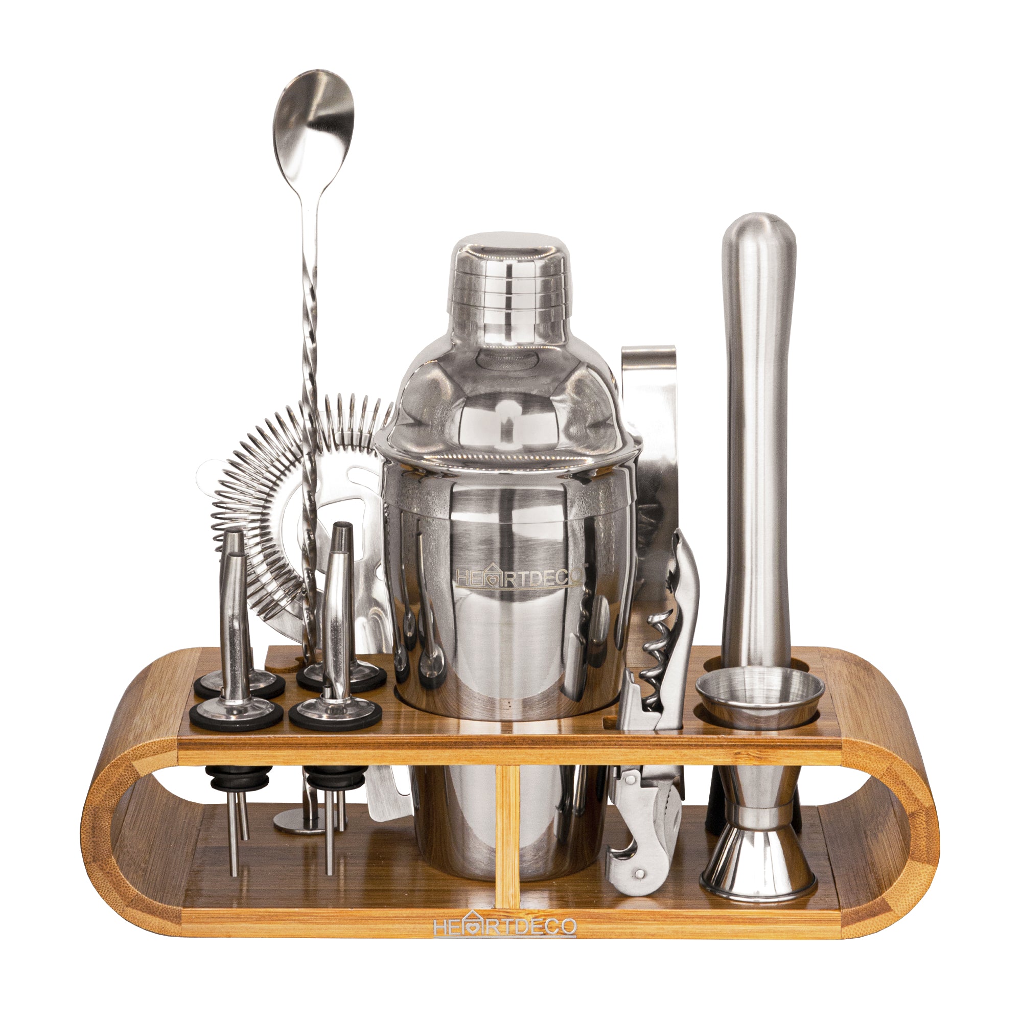 Cocktail Shaker Bartender Tool 12Pcs Set – HEARTDECO