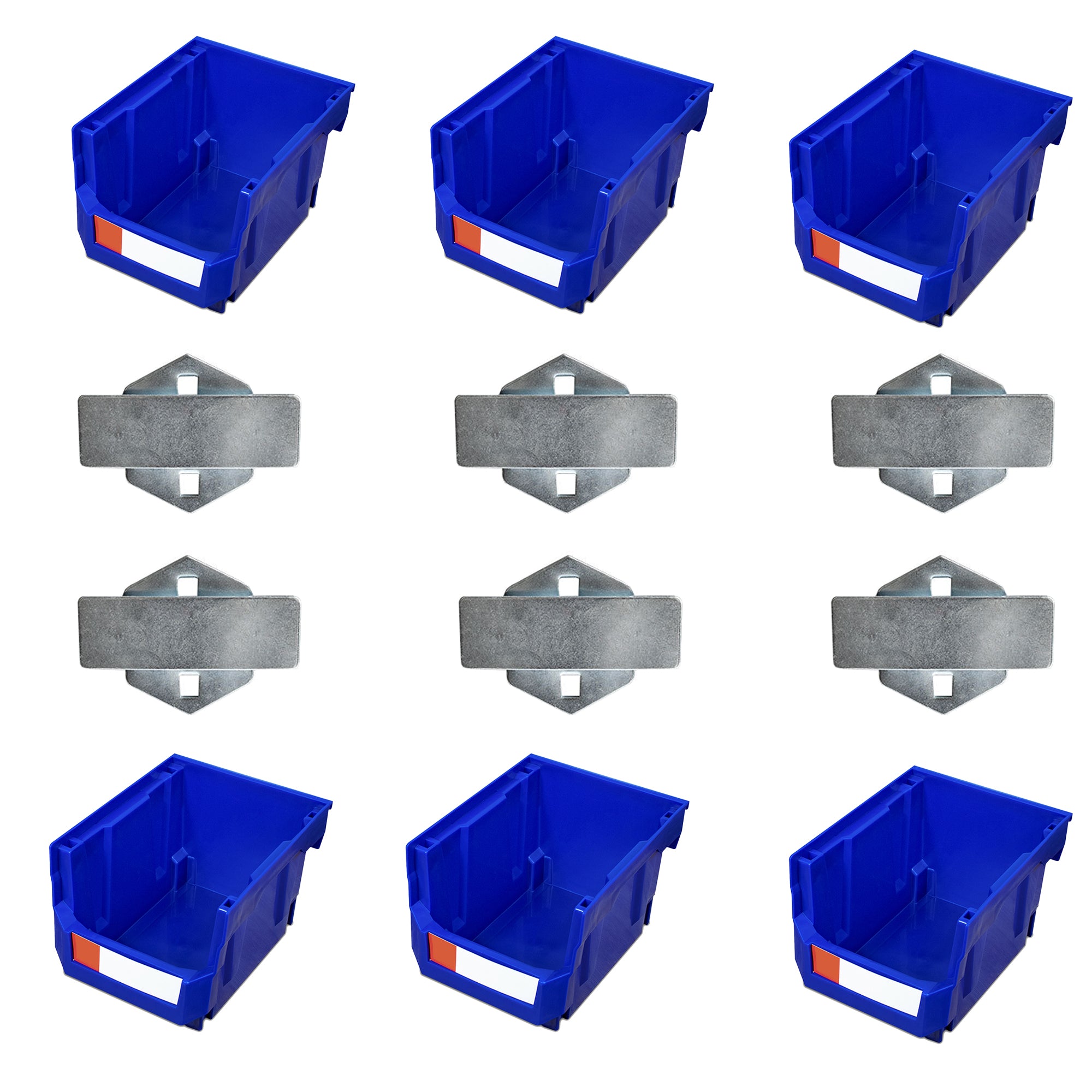 6Pcs Pegboard Compatible Workshop Storage Bin – HEARTDECO