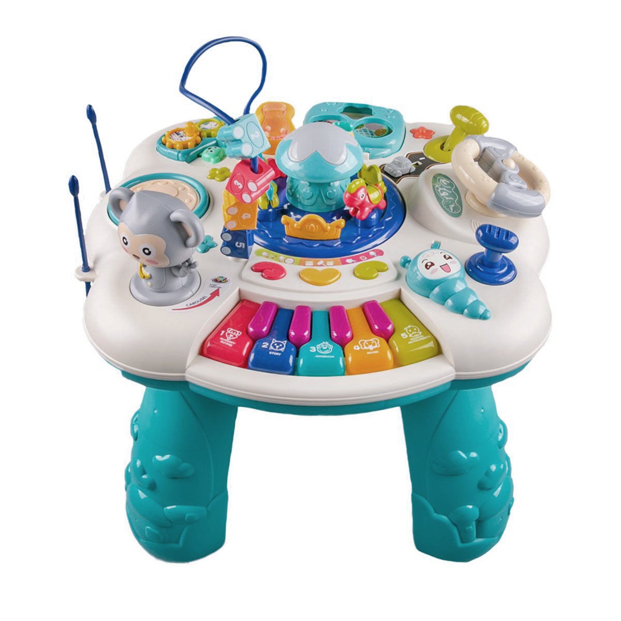 Kids Sit-To-Stand Activity Table – HEARTDECO