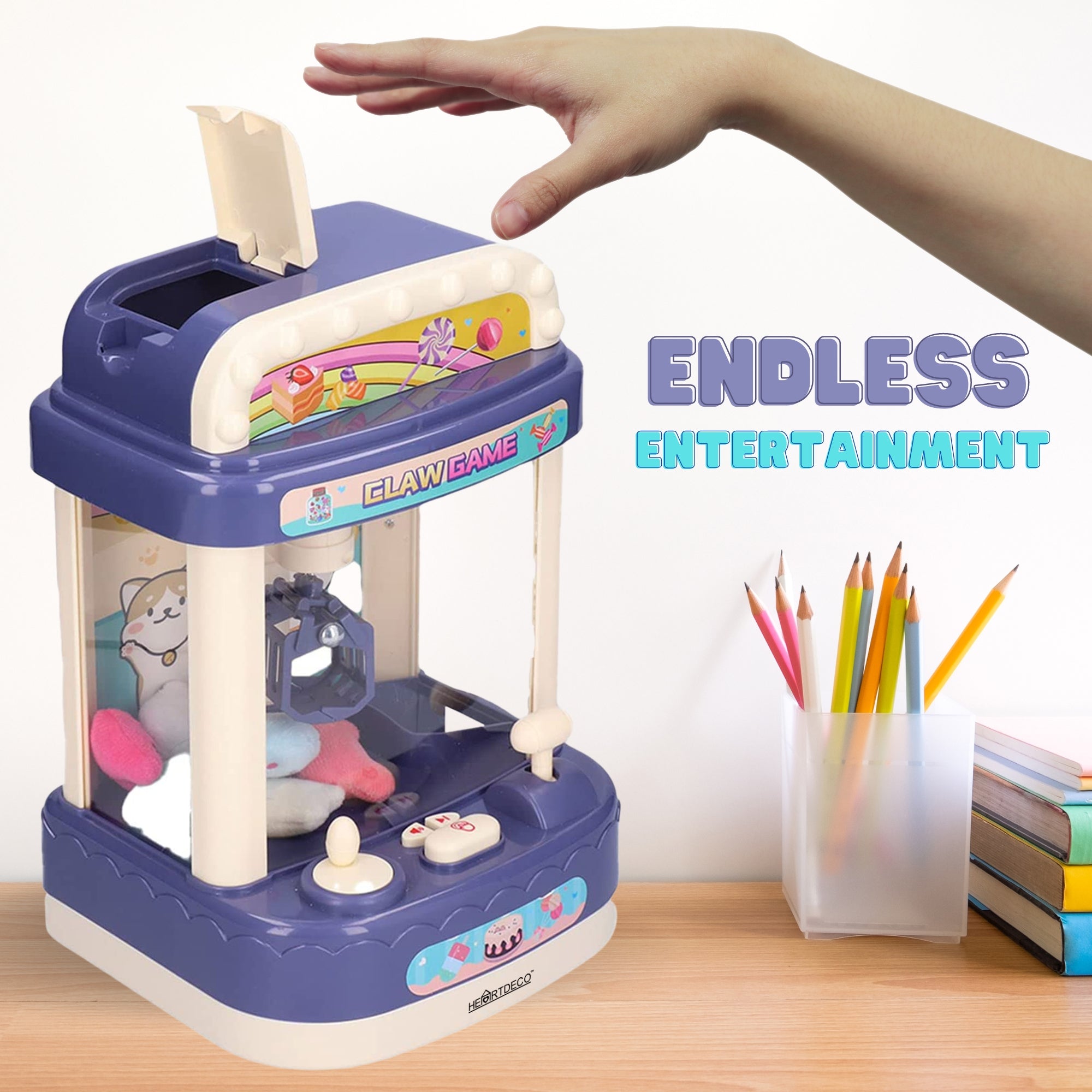 Kids Mini Claw Machine Toy – HEARTDECO