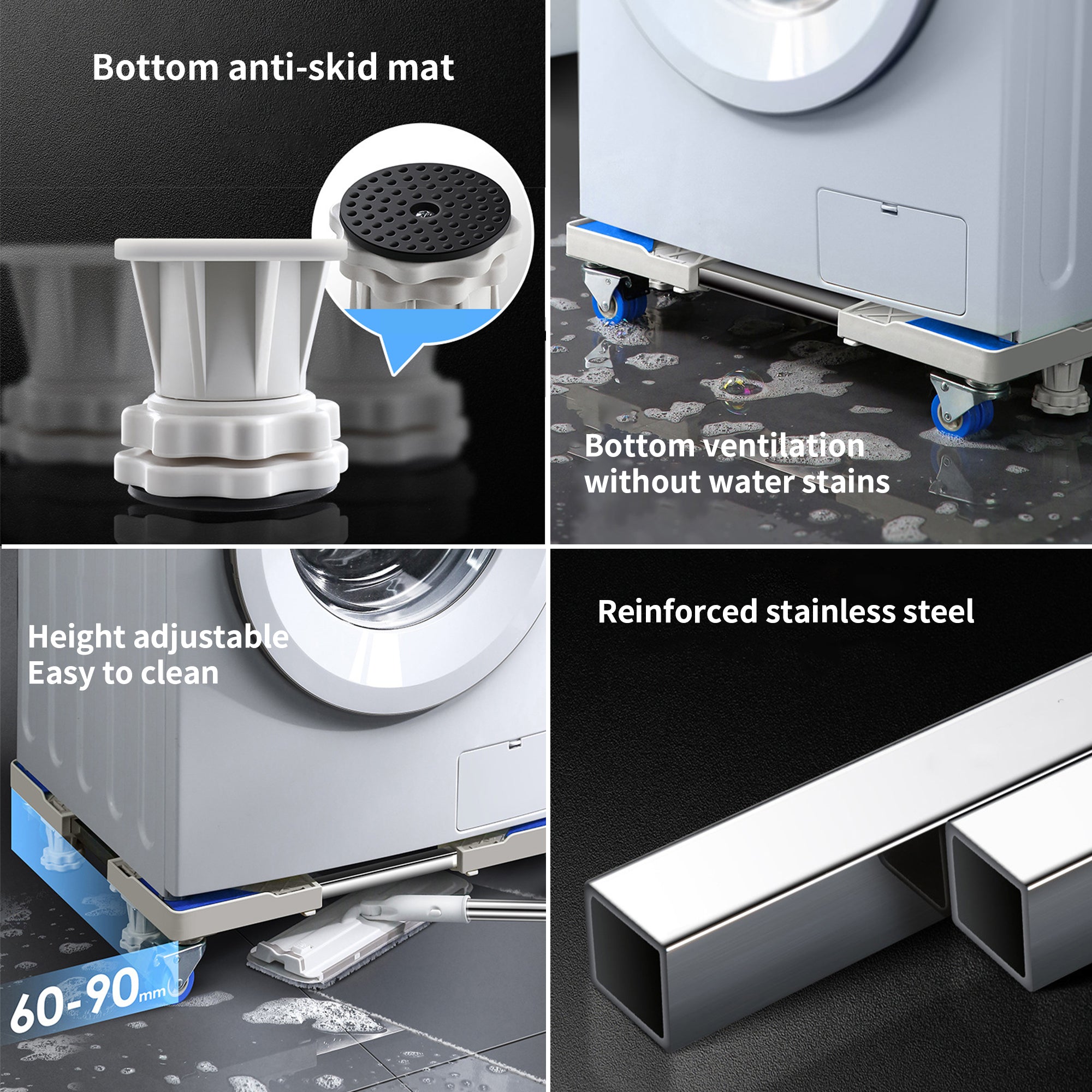 Home Appliance Base Washing Machine Fridge Roller Dolly – HEARTDECO